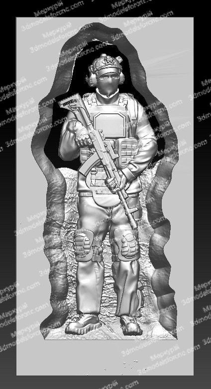 Military theme 3D models in stl and obj – 3d Models For CNC